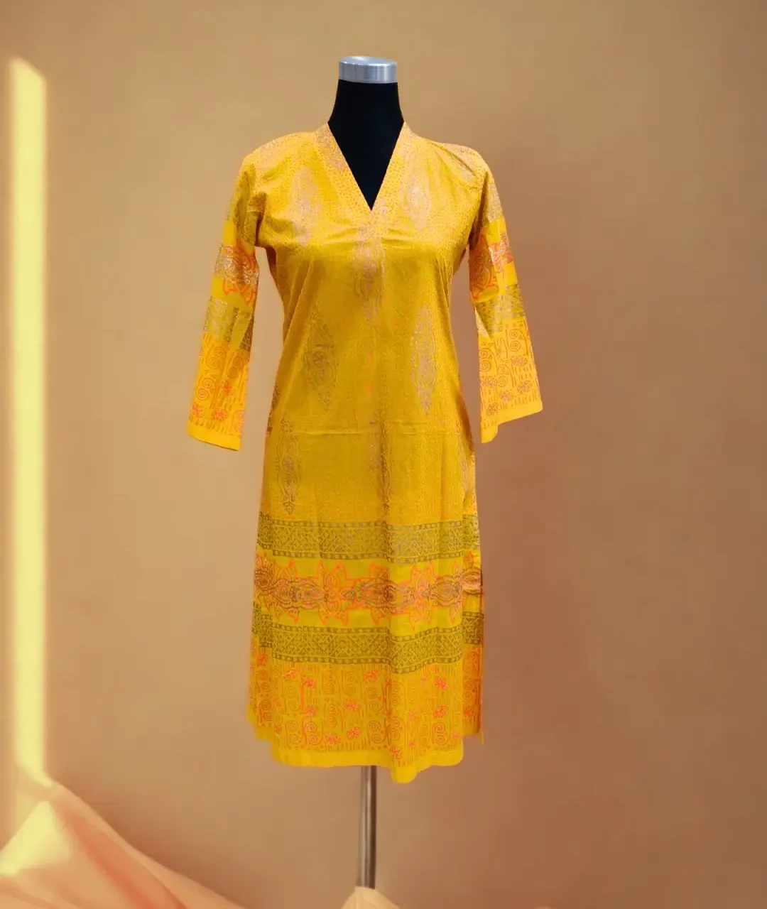 Chaiti Readymade Cotton One Piece – Chaiti Mega